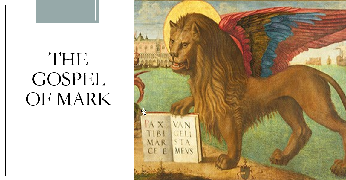 Sermon: Mark Overview - St. Andrews Episcopal Church Omaha